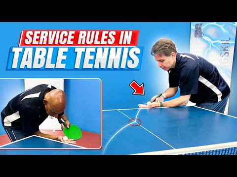 Ping Pong Serving Rules (Table Tennis Serving Explained) Active Weekender