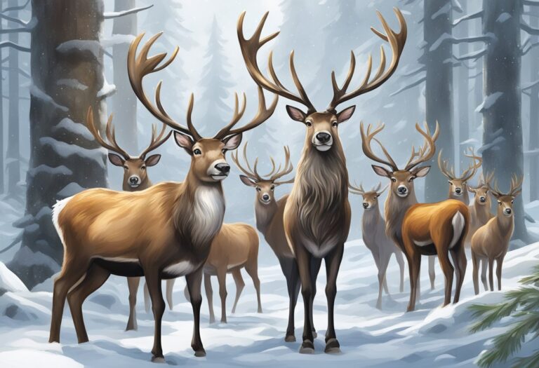 Santa’s Reindeer Names: All the Christmas Team