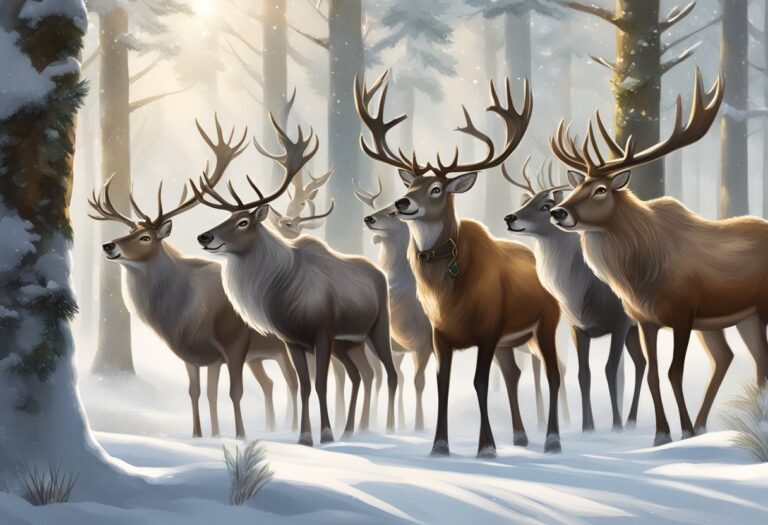 Santa’s Reindeer Names: All the Christmas Team